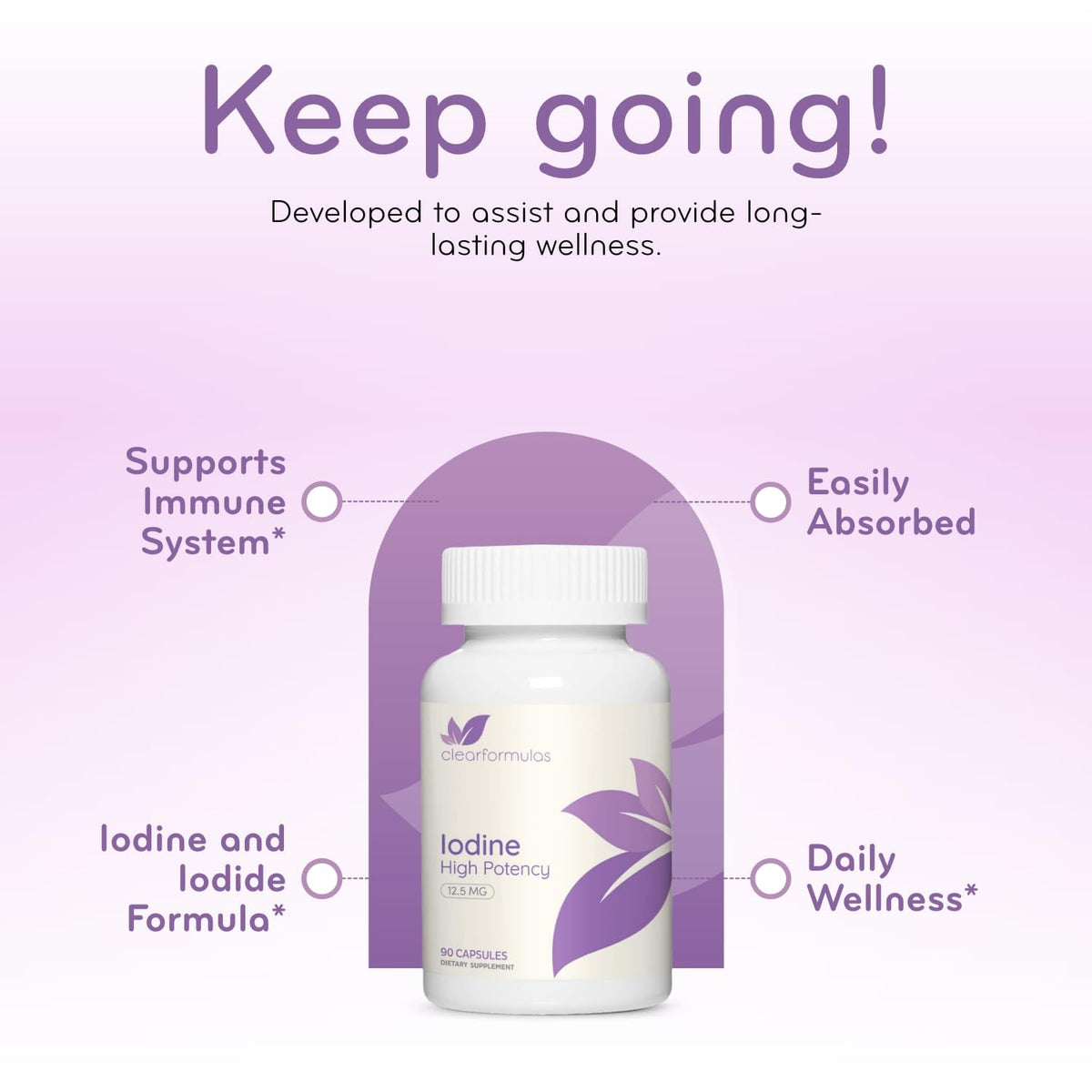 Iodine supplement for daily nutrition