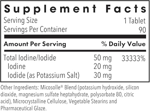 iodine supplement for energy boost