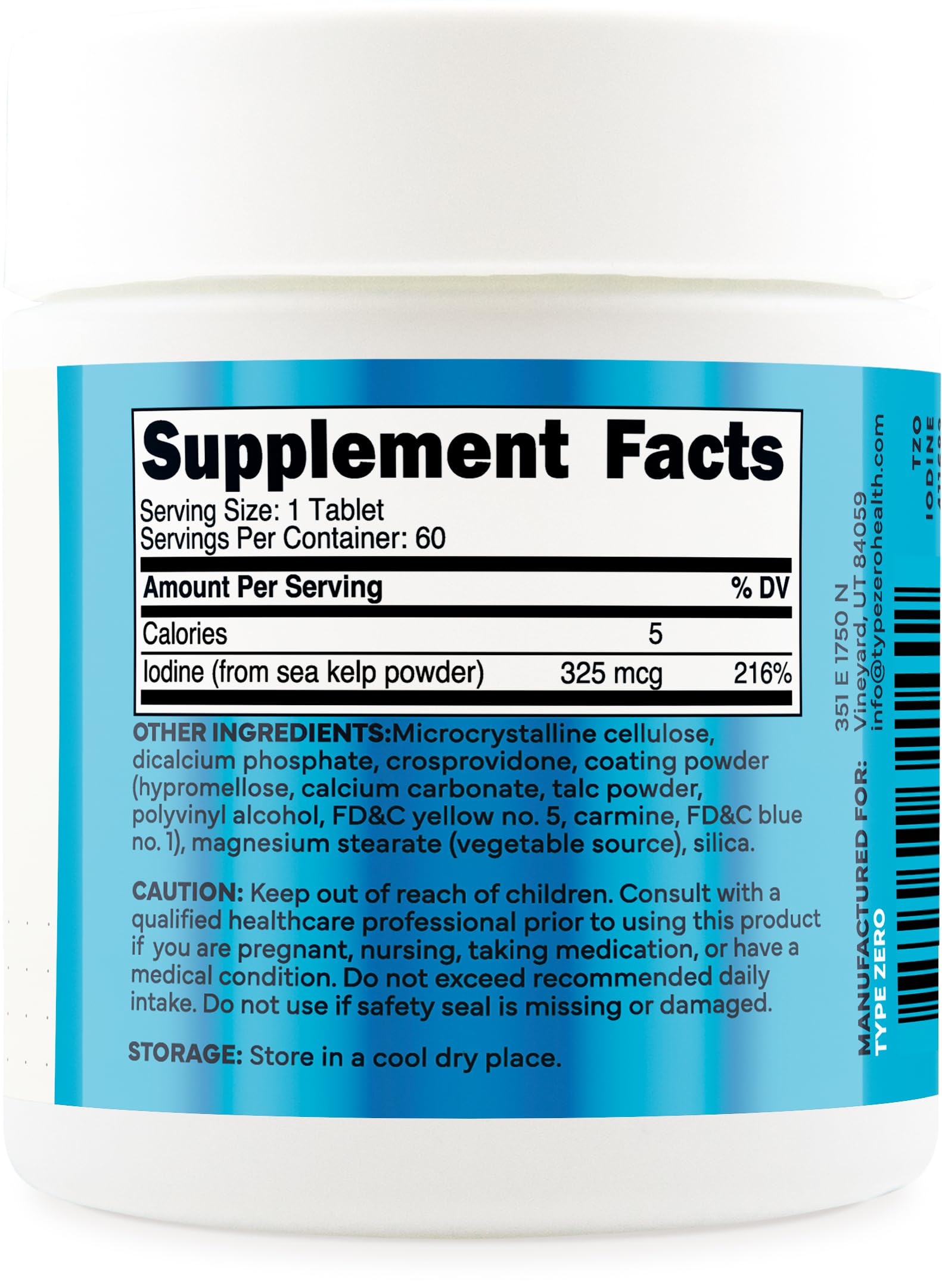 iodine supplement for energy boost