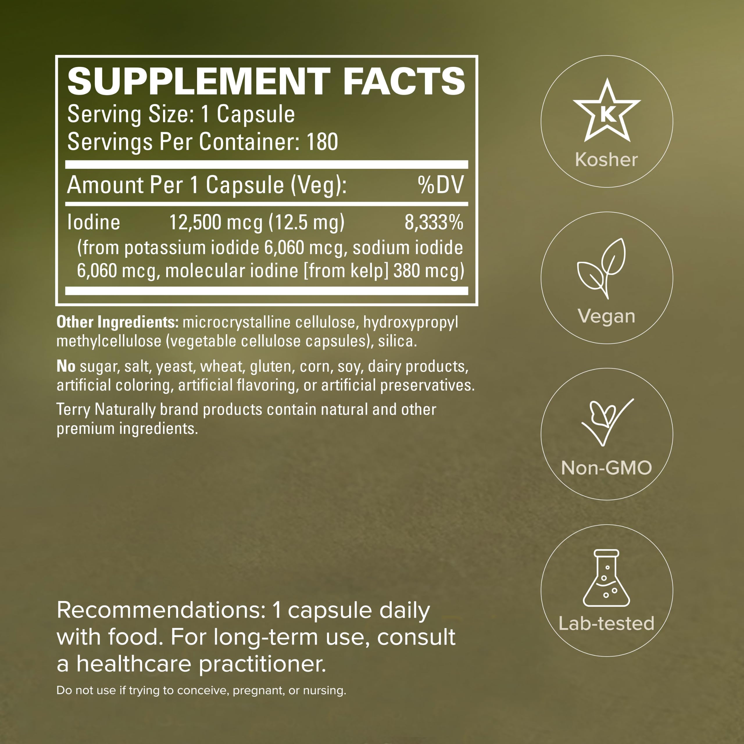 iodine supplement for energy boost
