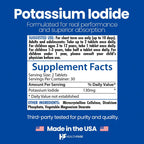 Iodine supplement for radiation protection