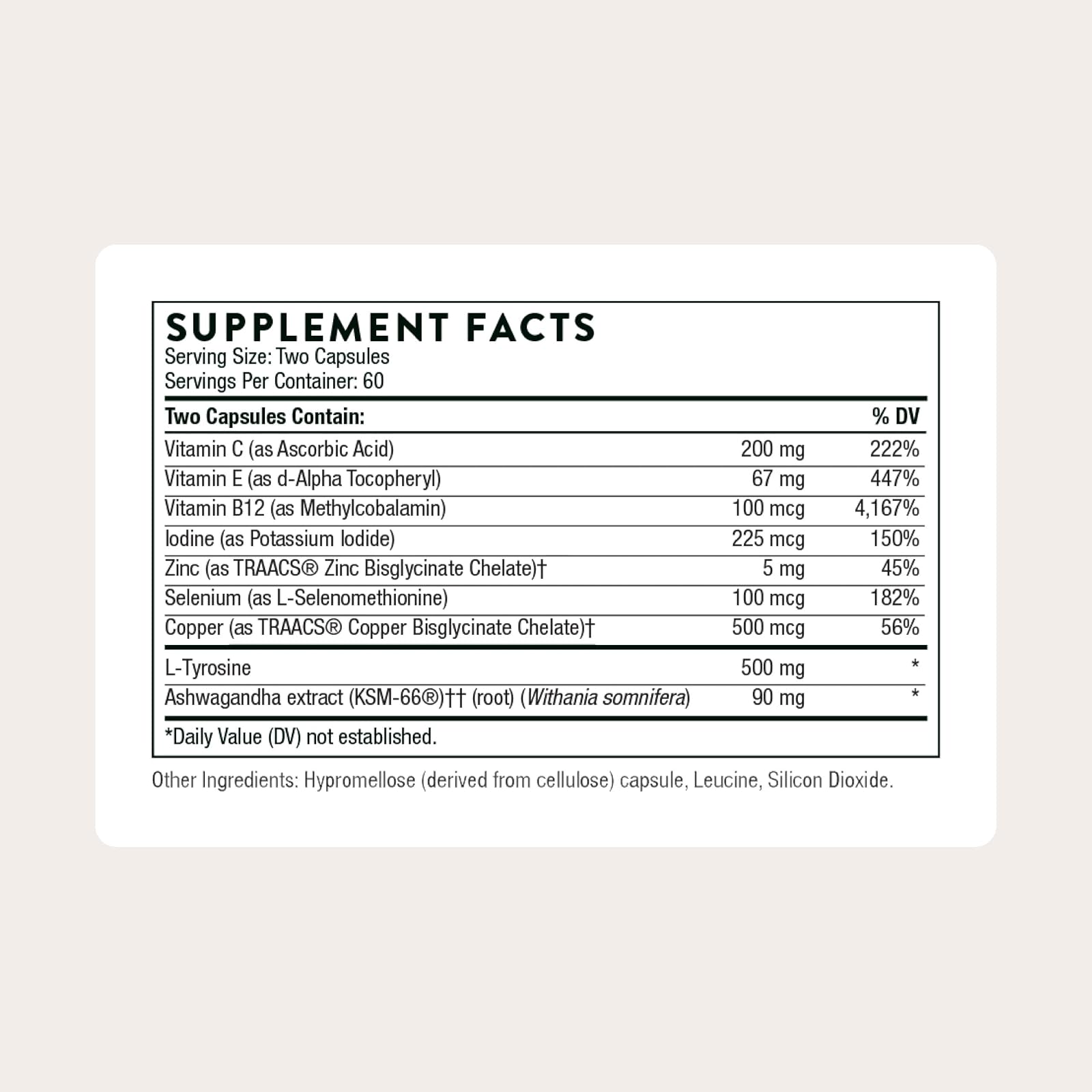 iodine supplement for thyroid support
