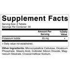 Iodine supplement for thyroid support