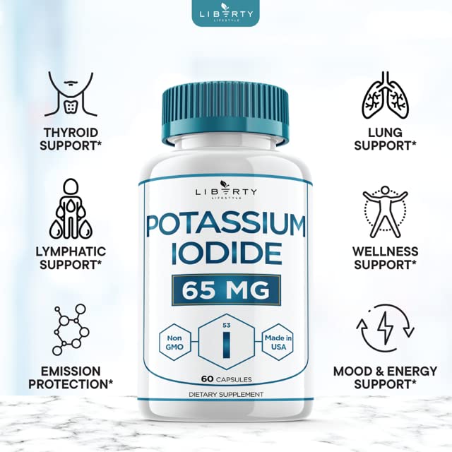 Iodine supplement for thyroid support