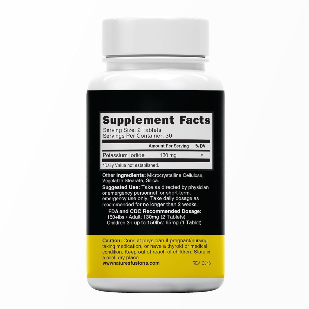 Iodine supplement for thyroid support