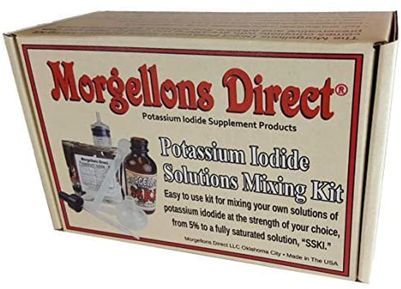 iodine supplement mixing tools