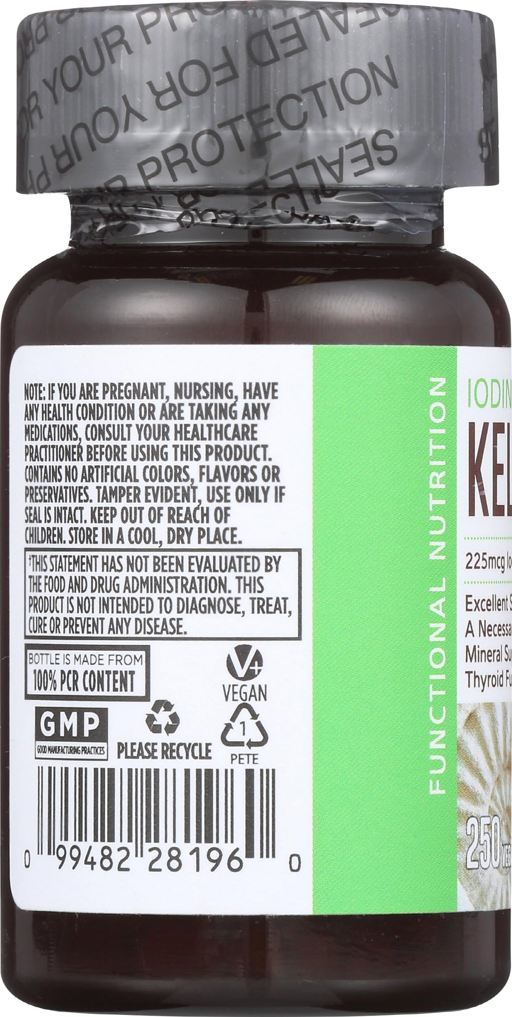 Iodine support for healthy metabolism