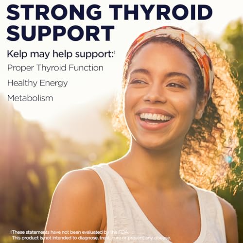 Iodine tablets for balanced nutrition