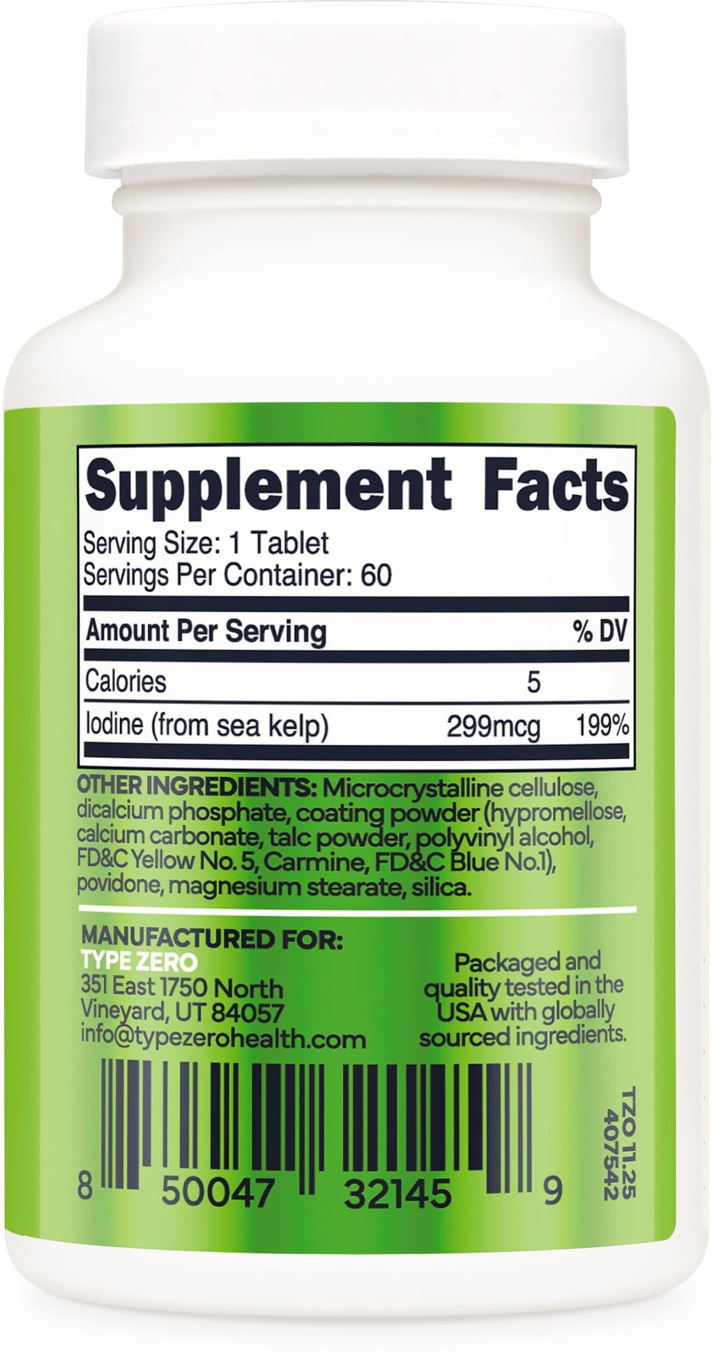 iodine tablets for energy support