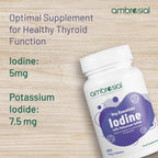 Iodine tablets for overall health maintenance