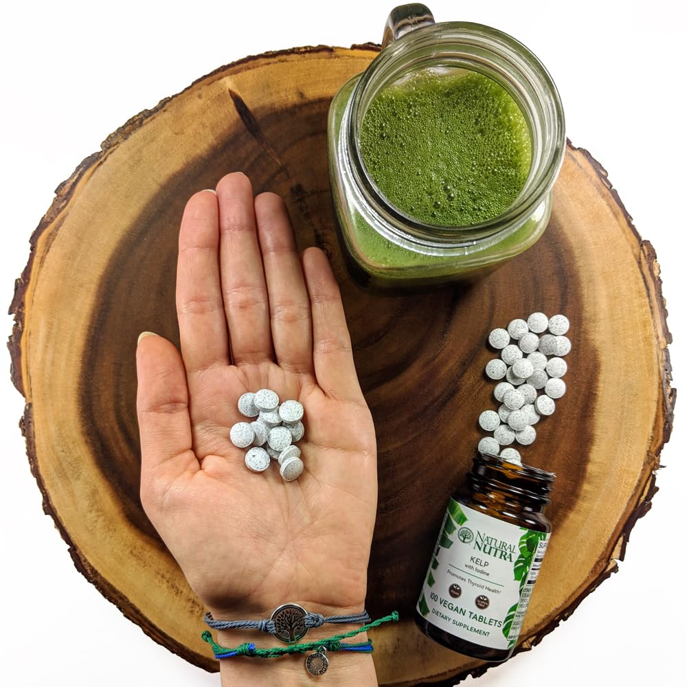 Iodine tablets for overall vitality