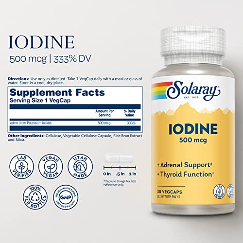 iodine vegcaps for daily nutrition