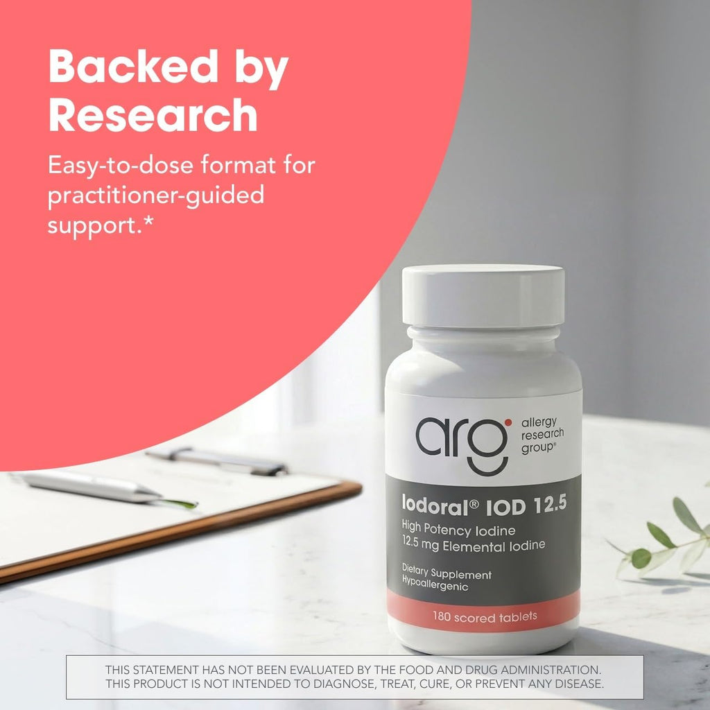 Iodoral tablets for balanced iodine levels