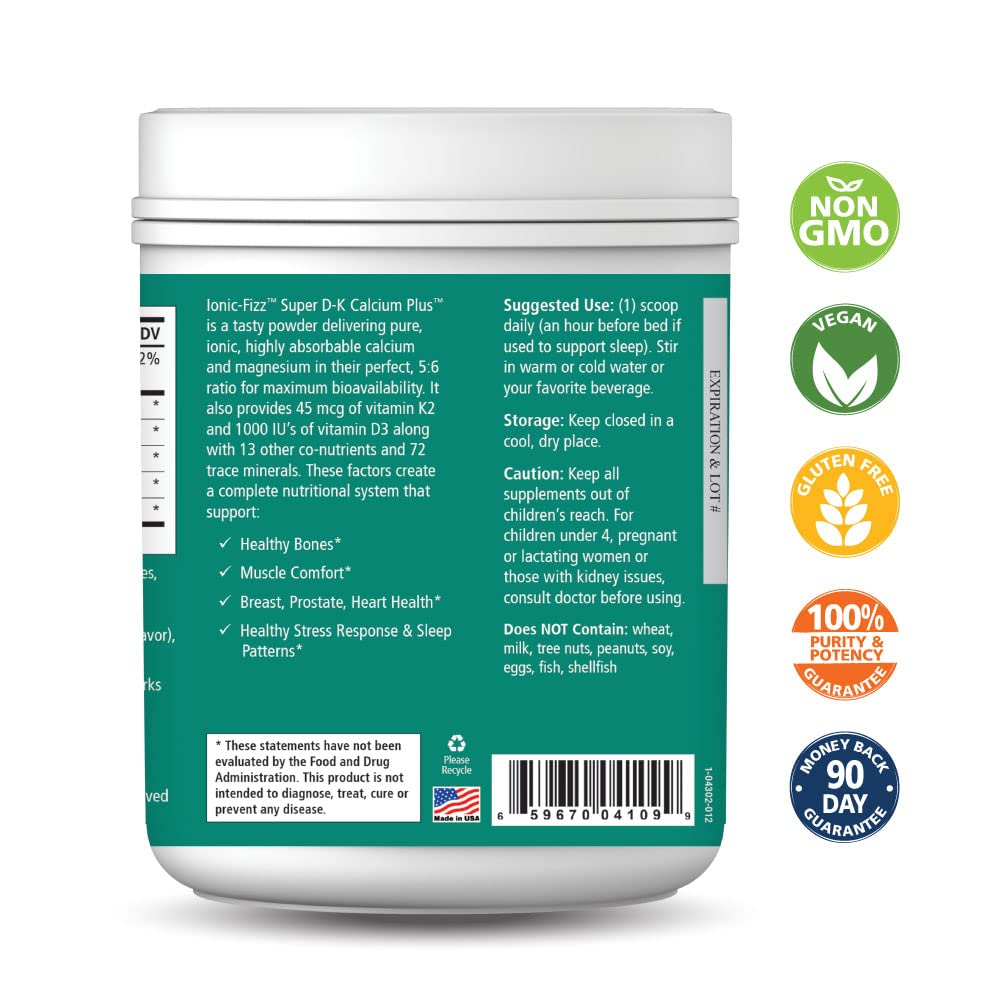 Ionic Fizz Calcium Plus for energy boost