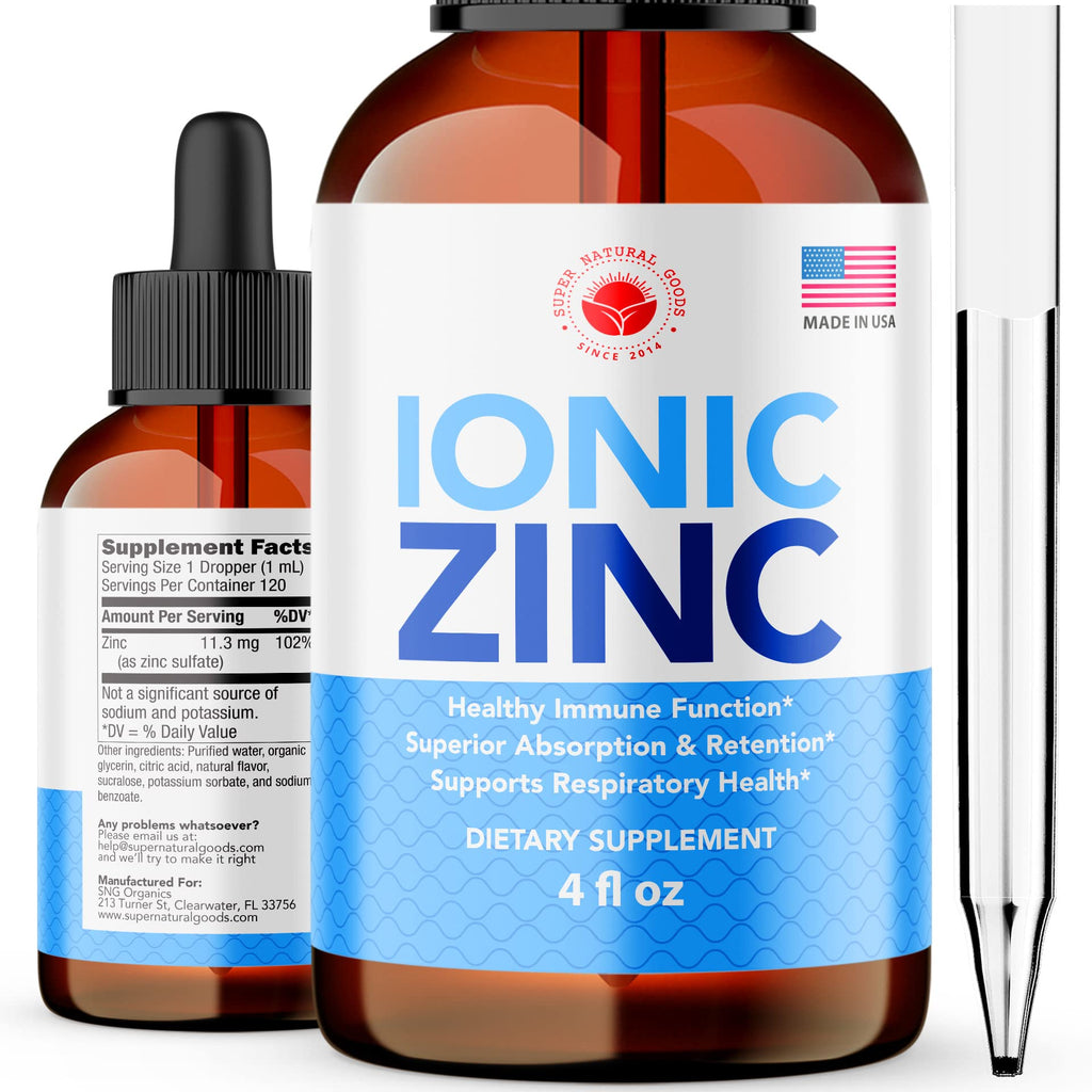 Ionic Liquid Zinc Drops for immunity