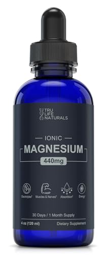 Ionic magnesium drops for relaxation