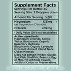 ionic magnesium for better hydration
