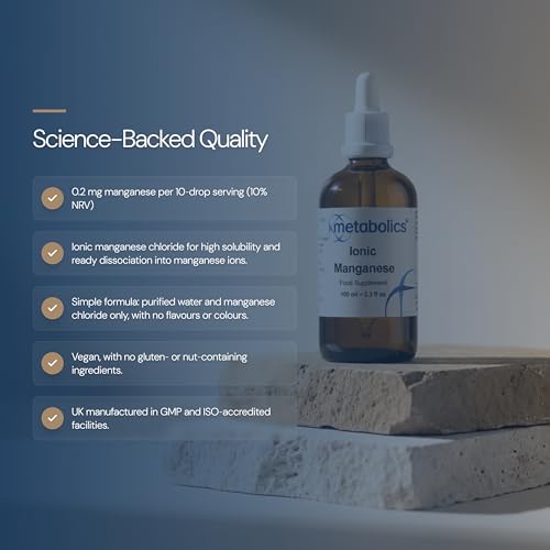 Ionic manganese for muscle function
