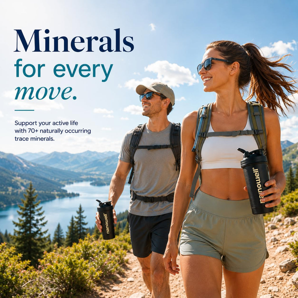 Ionic mineral supplement for daily wellness