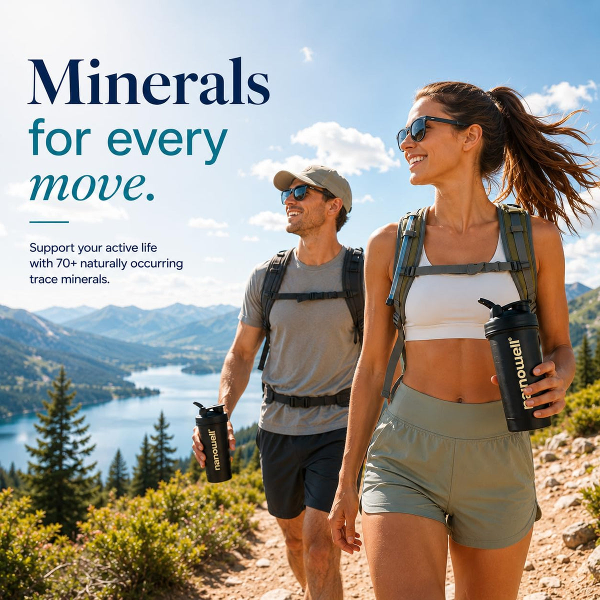 Ionic mineral supplement for daily wellness