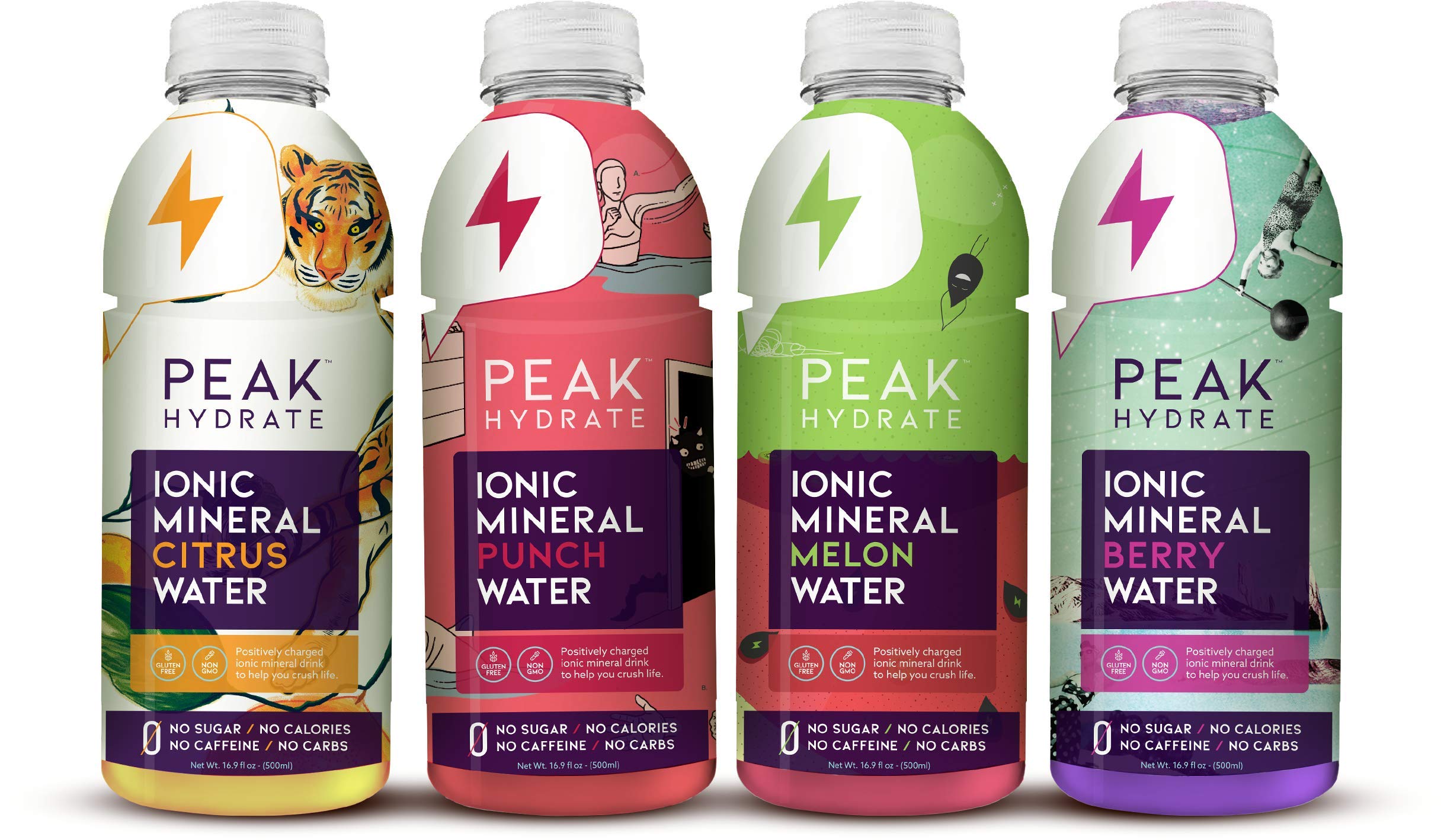 Ionic mineral water for hydration