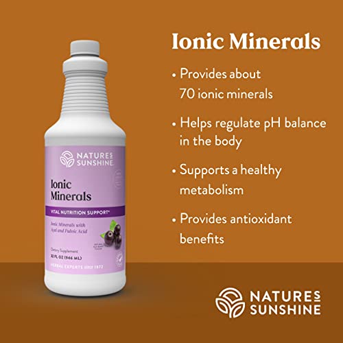Ionic minerals for better absorption