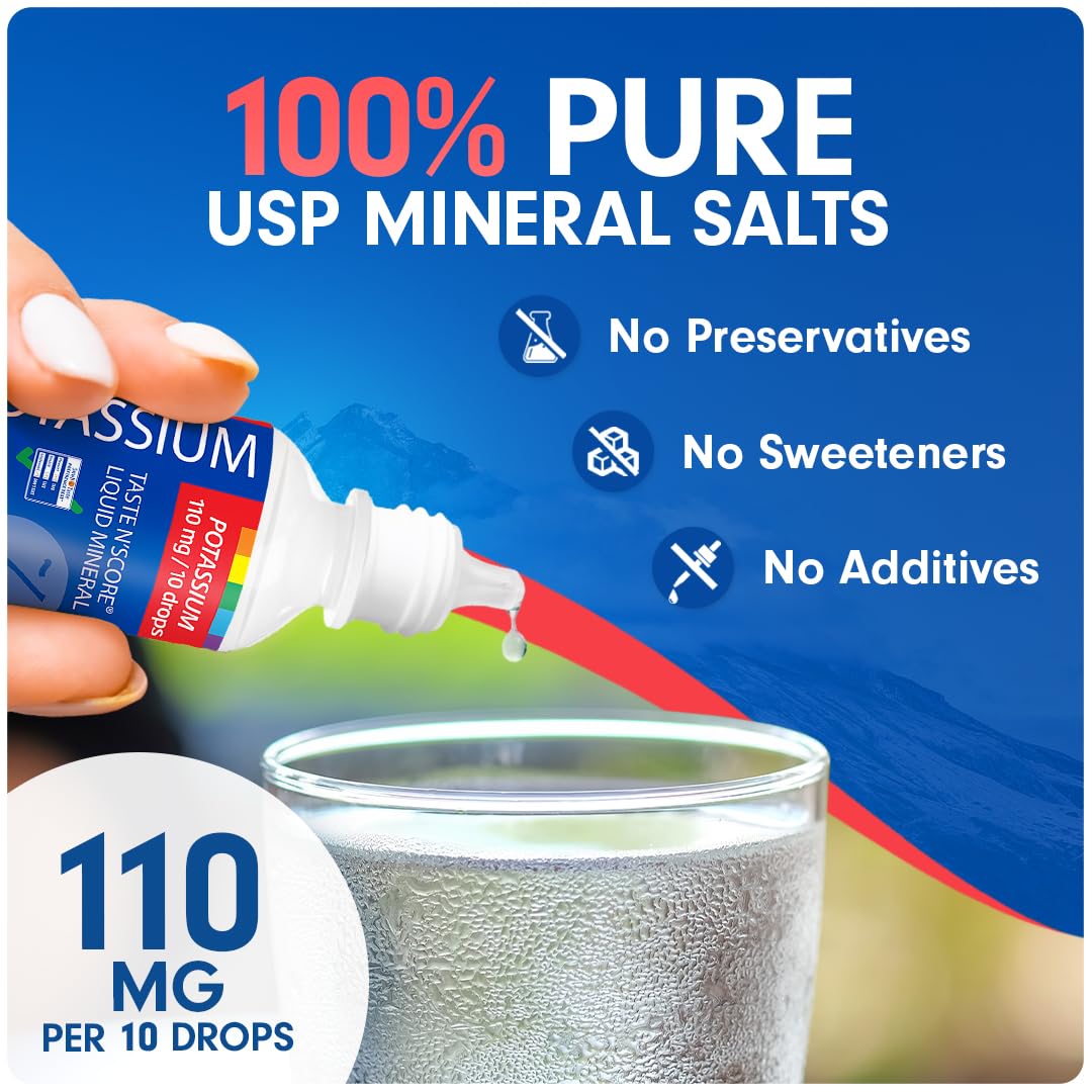 ionic potassium for hydration balance