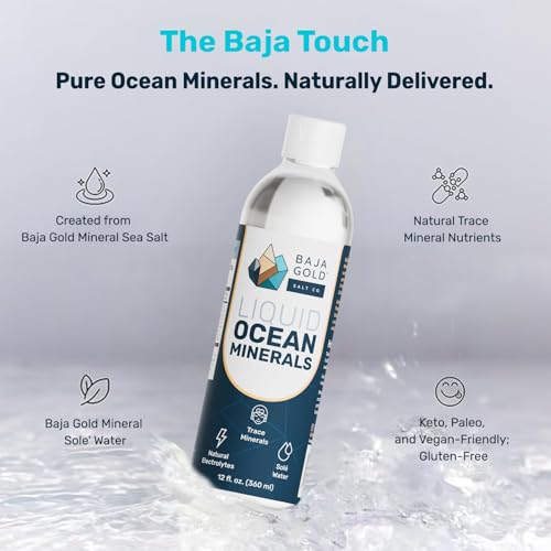 ionic trace minerals for energy