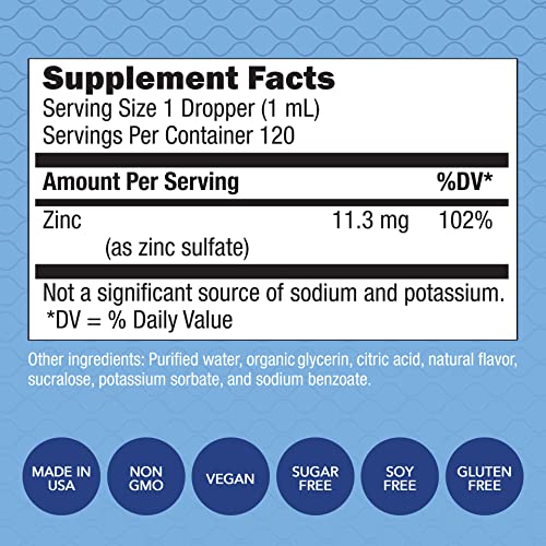 Ionic zinc for enhanced vitality