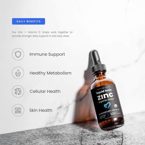 Ionic zinc with vitamin C
