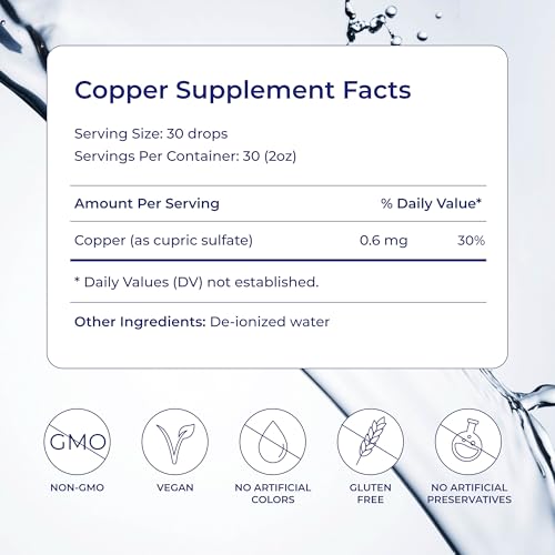 ionized copper for optimal absorption
