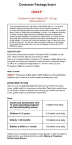 IOSAT iodine for nuclear safety measures