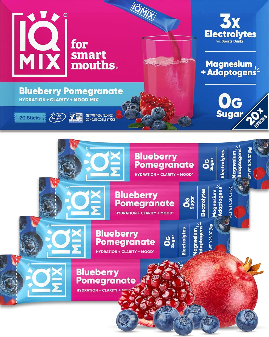 IQMIX electrolyte powder for hydration