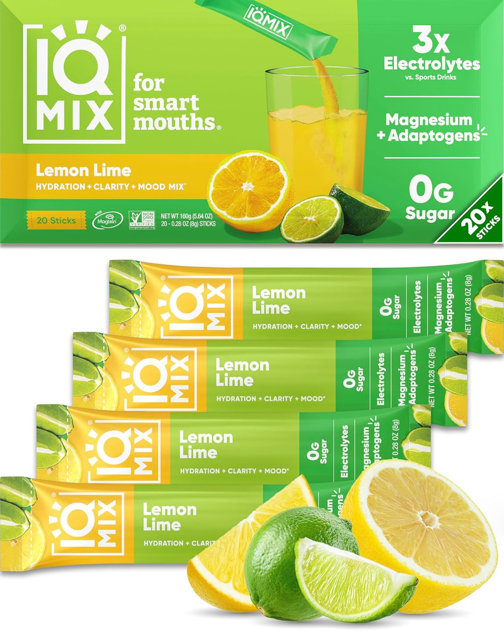 IQMIX electrolyte powder for hydration