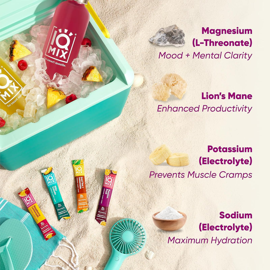 IQMIX electrolyte tablets for active lifestyles