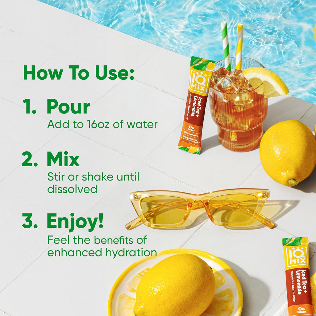 IQMIX electrolyte tablets for energy