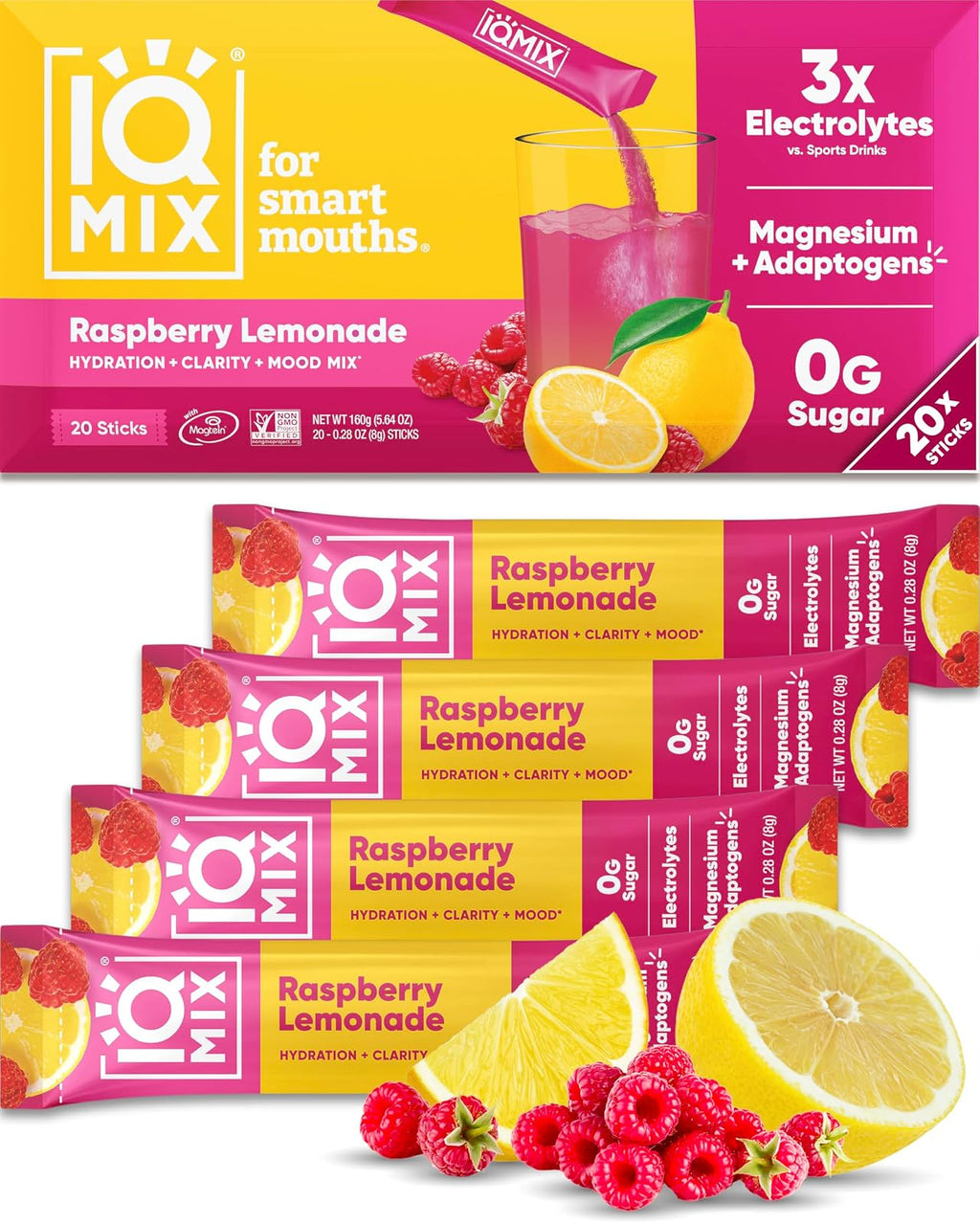 IQMIX electrolytes powder for hydration