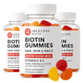 iRestore biotin gummy vitamins pack