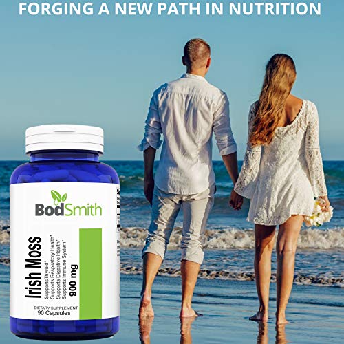 Irish Moss capsules for respiratory health