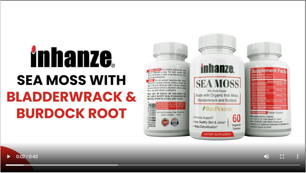 Irish moss for energy boost