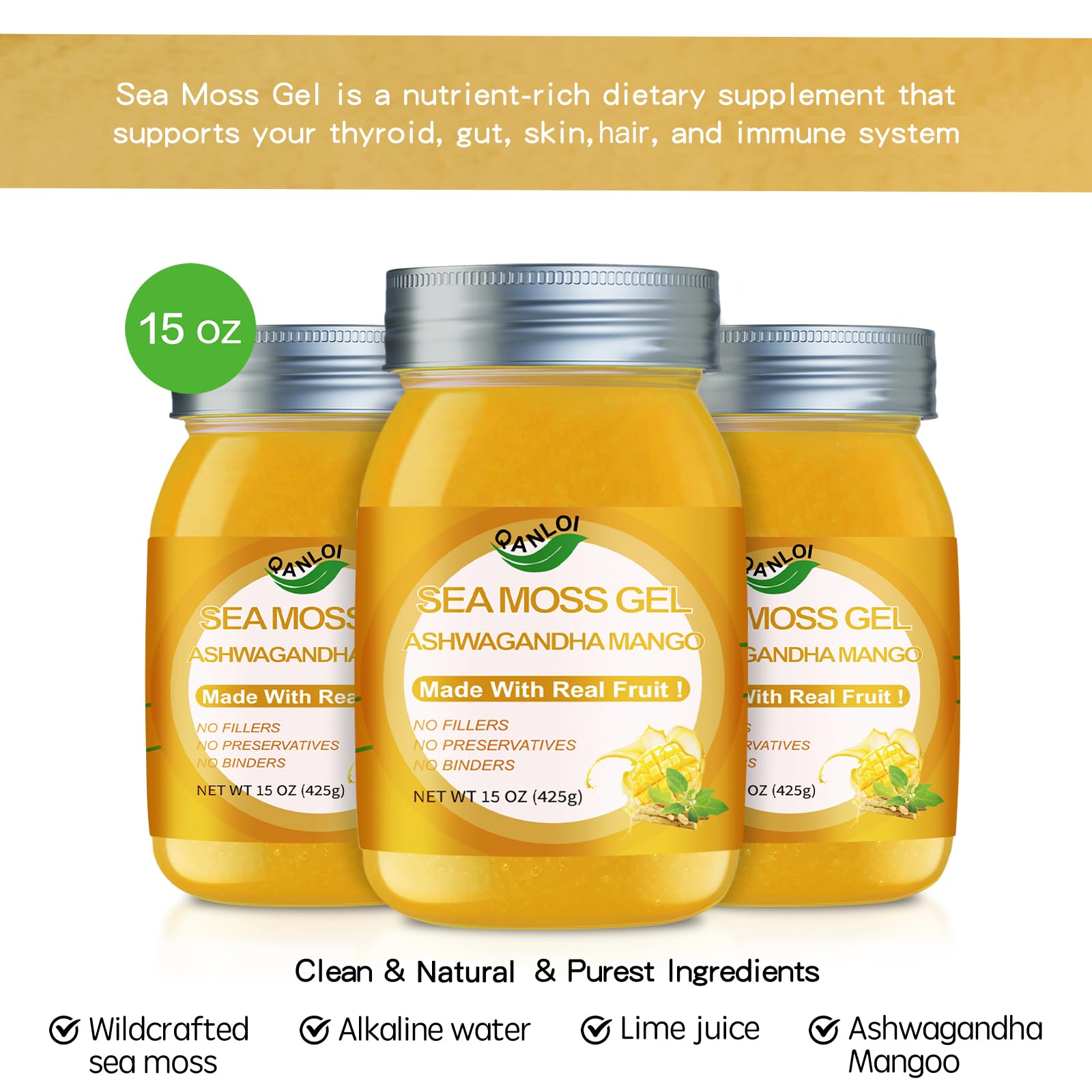 Irish Sea Moss blended benefits