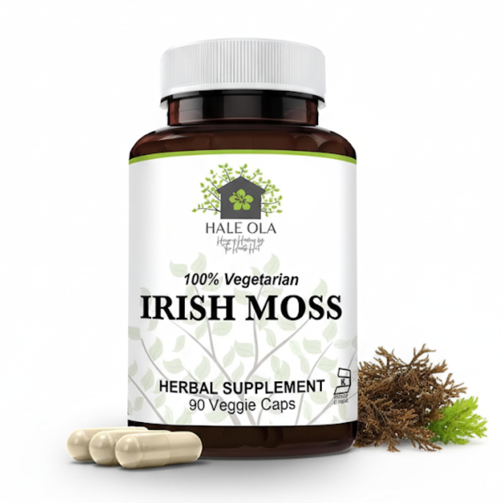 Irish Sea Moss capsules for gut health