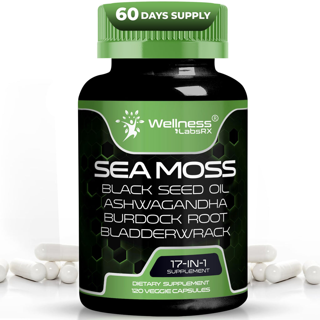 Irish Sea Moss capsules for immunity