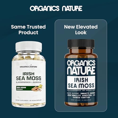 Irish Sea Moss capsules for men