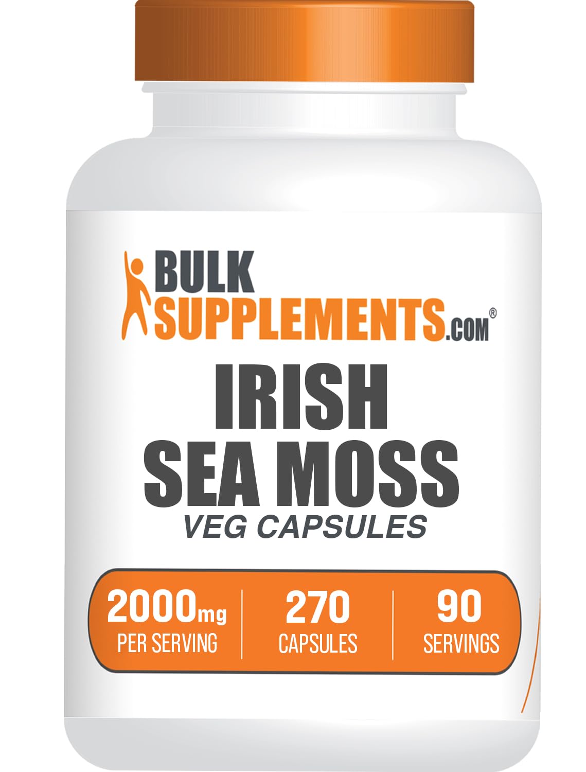 Irish Sea Moss capsules for vitality