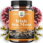 Irish sea moss capsules for wellness