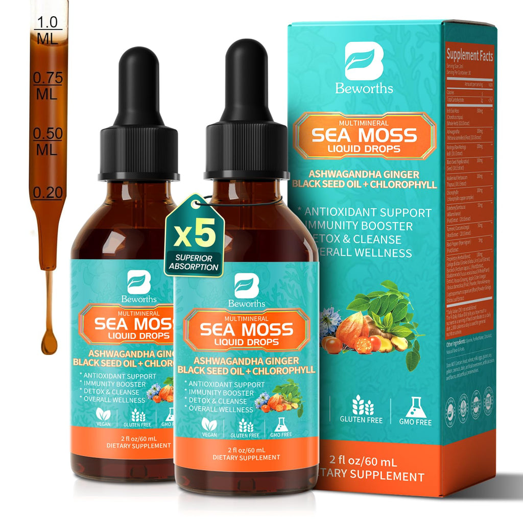 Irish sea moss drops for wellness