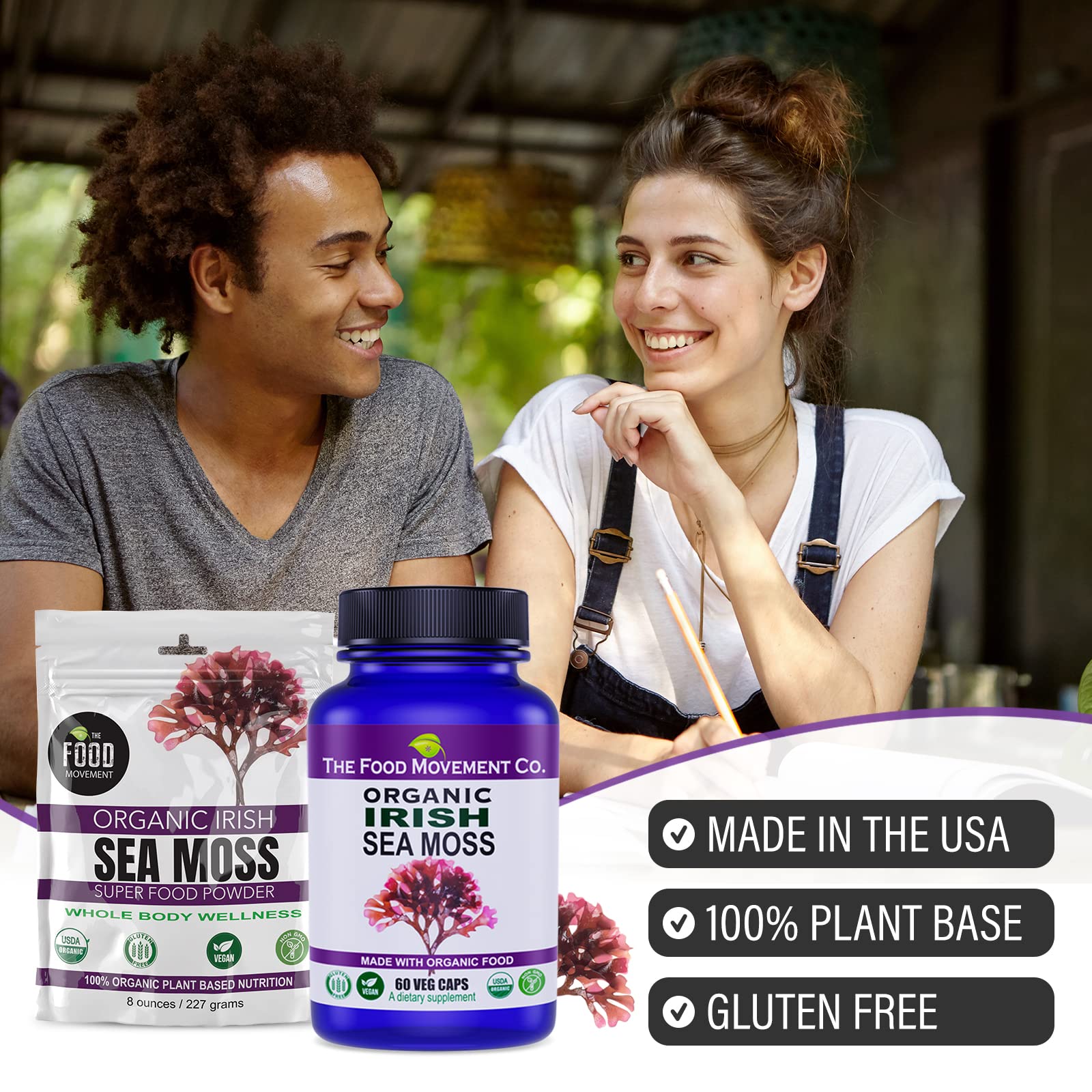 Irish sea moss for energy boost
