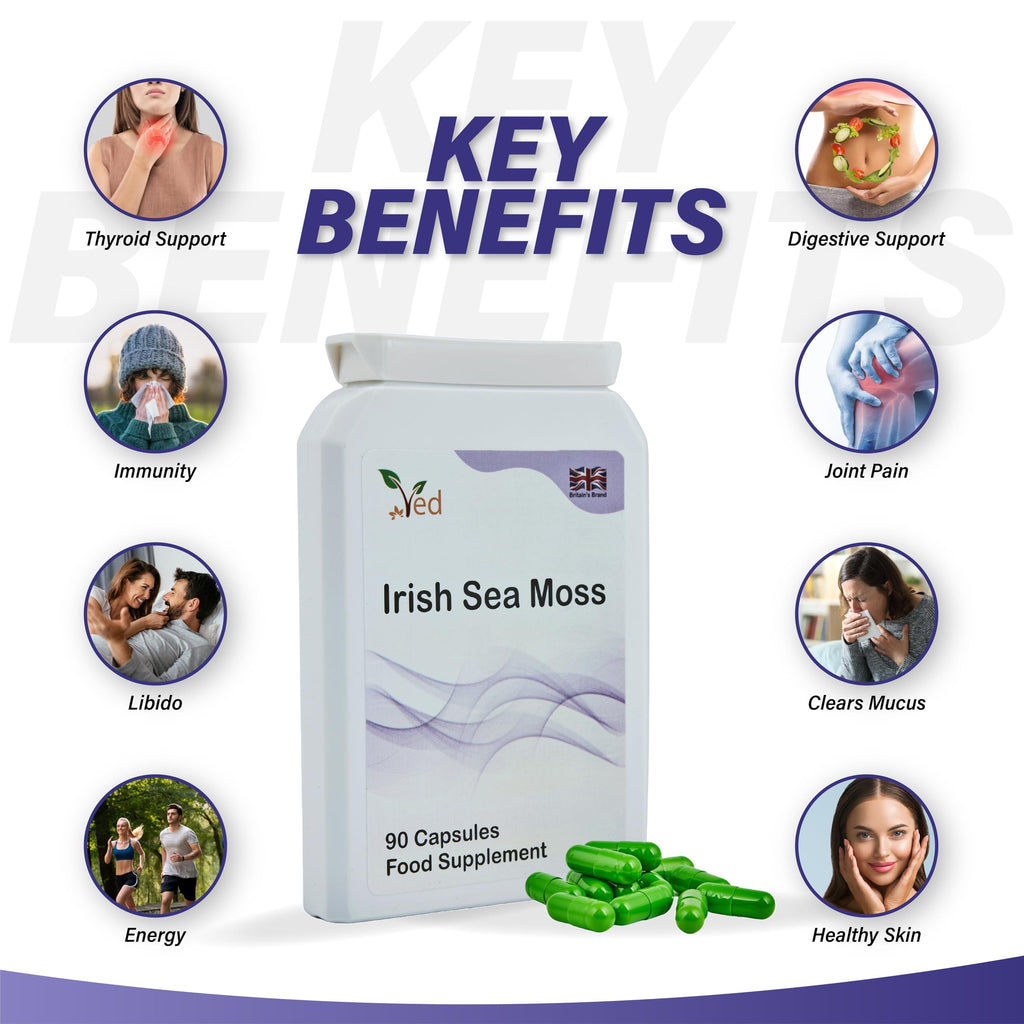 Irish sea moss for energy