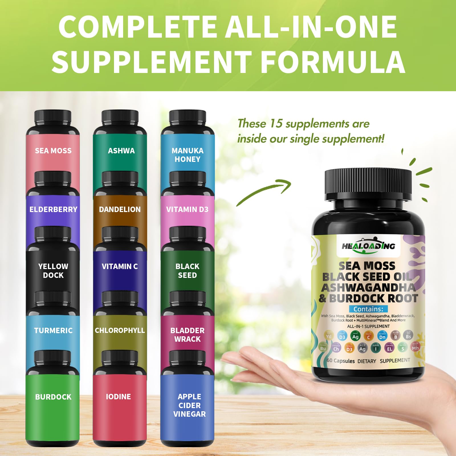 Irish sea moss for enhanced immune function